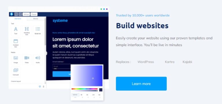 Systeme io Templates - Funnel Scene