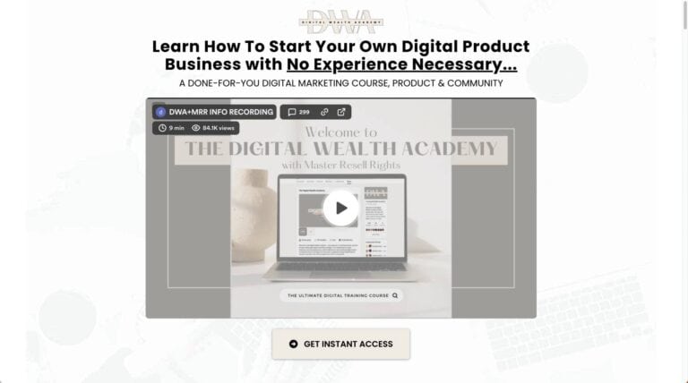 Digital Wealth Academy Review: Read BEFORE You Join!
